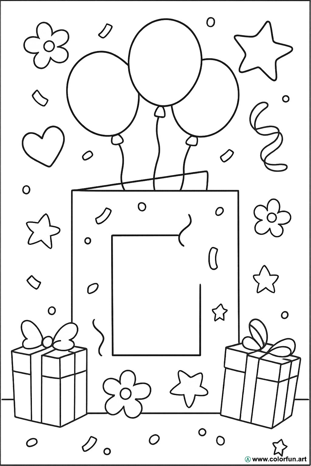 Joyeux Anniversaire Maman Pages à Colorier