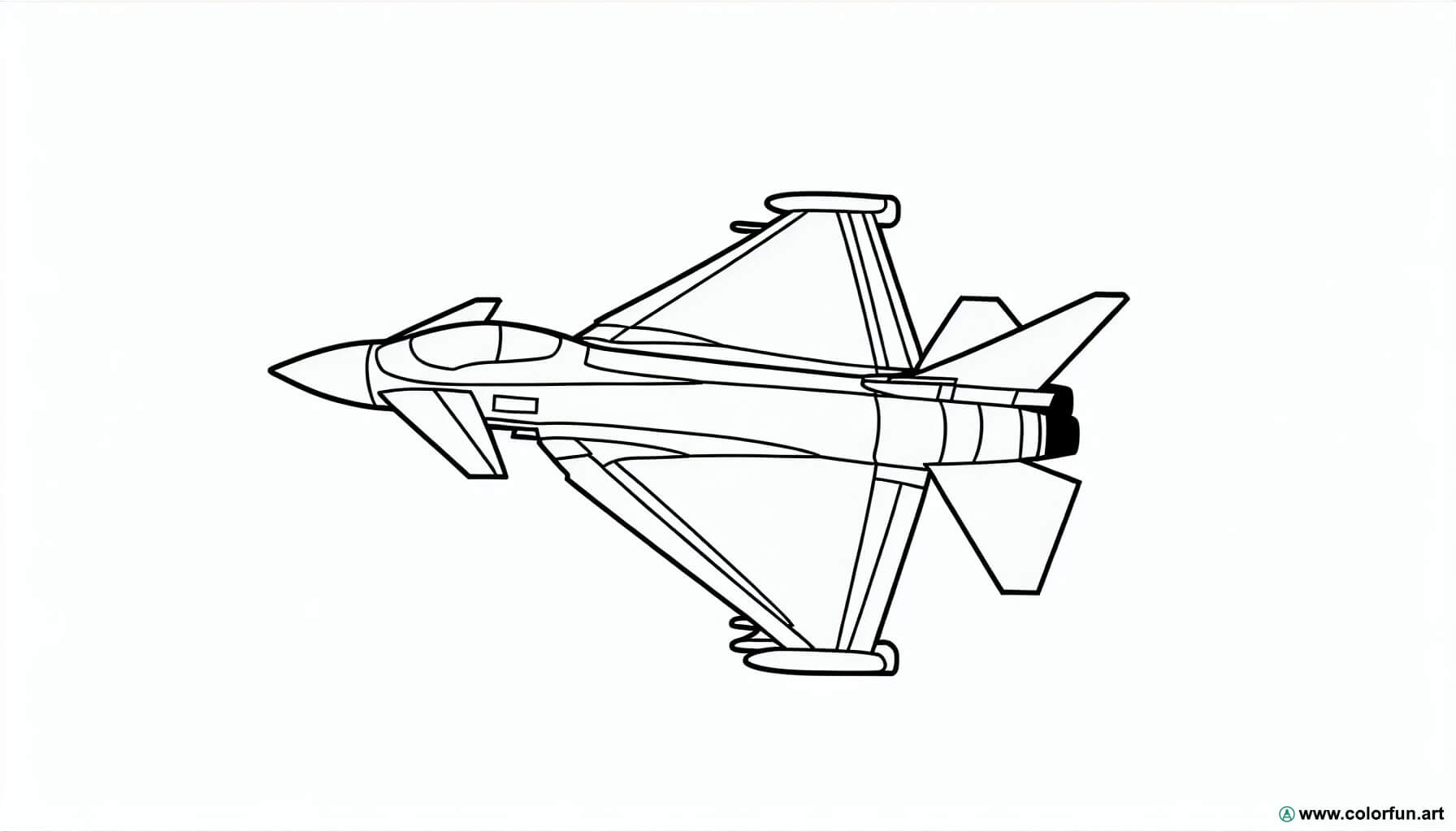 15 Coloriages D'avions De Chasse - Coloriages Gratuits pour Enfants ...